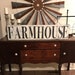 Huge Farmhouse Sign / Farmhouse Wall Decor / Distressed Farmhouse Sign ...
