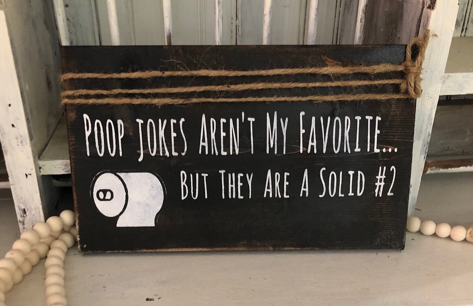 Poop Jokes Sign / Funny Bathroom Sign / Restroom Sign / - Etsy