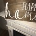 Happiness is Homemade Sign / Kitchen Sign / Cooking Sign / - Etsy