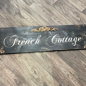 Farmhouse Sign / French Farm and Cottage Sign / Rustic Farmhouse Sign ...