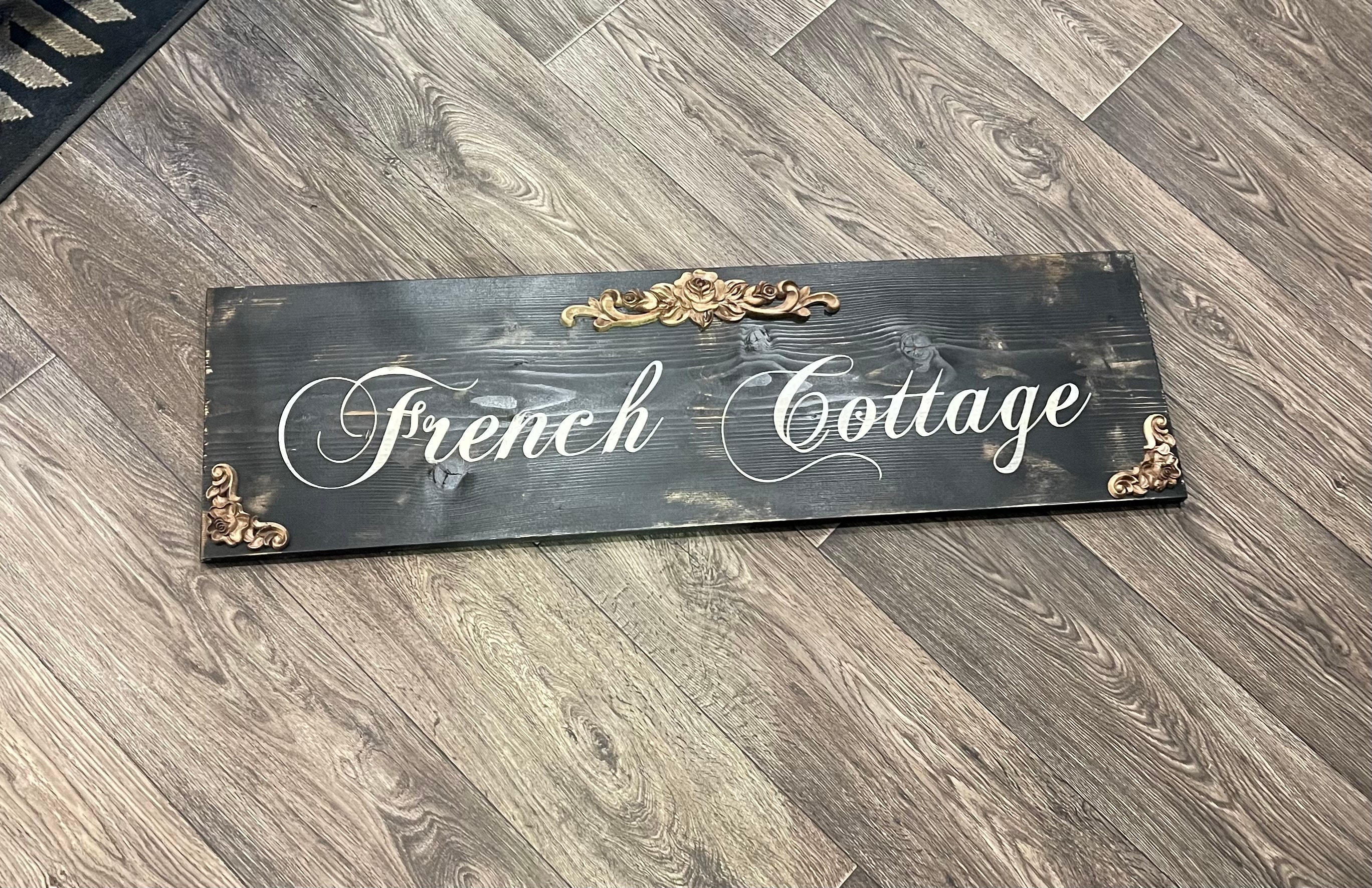 Farmhouse Sign / French Farm and Cottage Sign / Rustic Farmhouse Sign ...