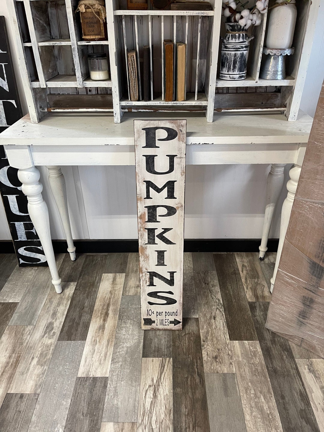 Vertical Pumpkins Sign / Pumpkins for Sale Sign / Rustic Pumpkins Sign ...