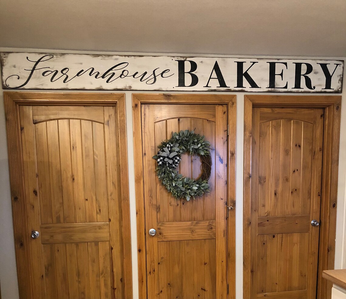 Farmhouse Bakery Sign / Bakery Sign / Farmhouse Sign / | Etsy