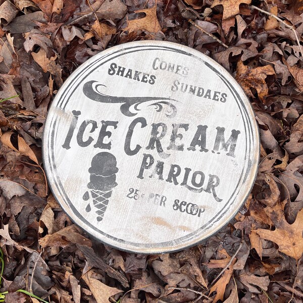 Ice Cream Sign - Etsy
