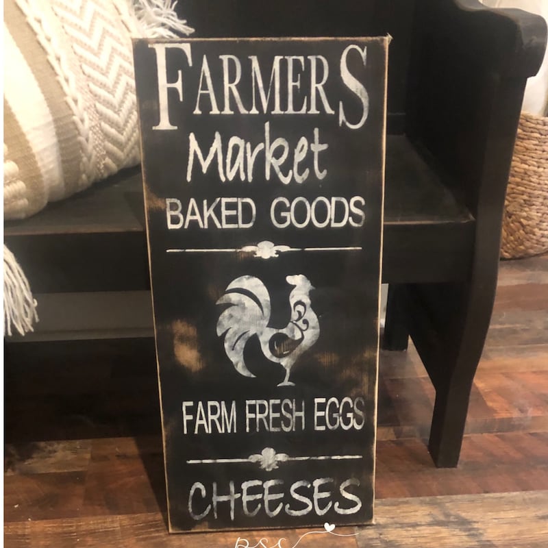 Farmers Market Sign - Etsy