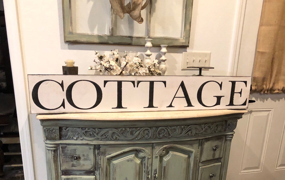 Cottage Sign / Farmhouse Sign /large Farmhouse Sign / Rustic - Etsy