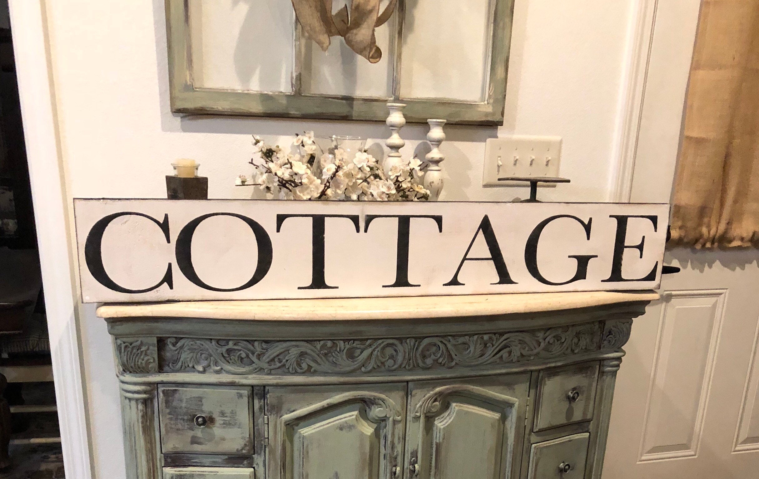 Cottage Sign / Farmhouse Sign /large Farmhouse Sign / Rustic - Etsy