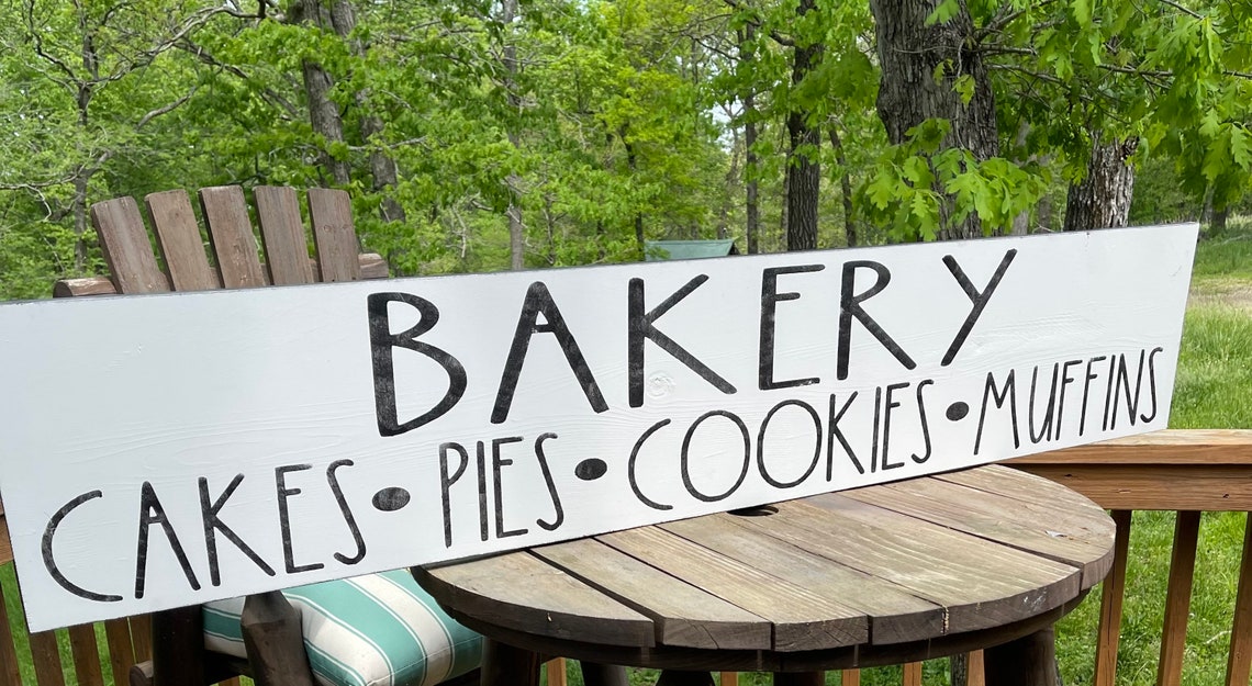 Farmhouse Bakery Sign / Bakery Sign / Farmhouse Sign / - Etsy