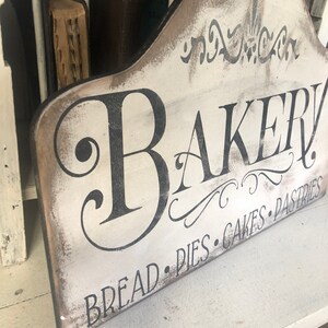 French Country Sign / Bakery Sign / Cake Sign / Farmhouse Bakery Sign ...