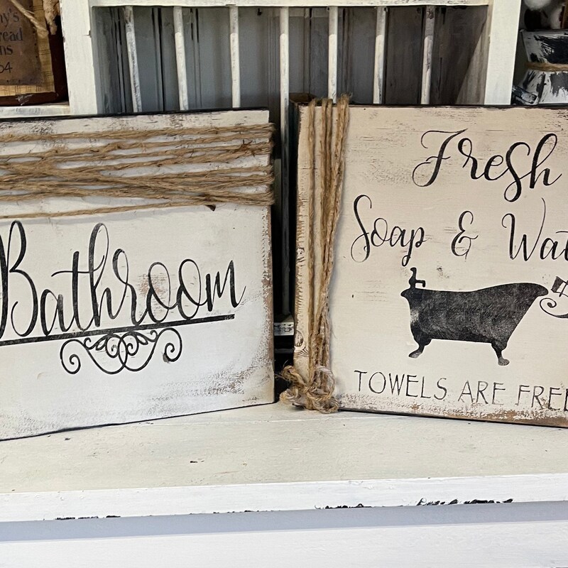 Farmhouse Bathroom - Etsy
