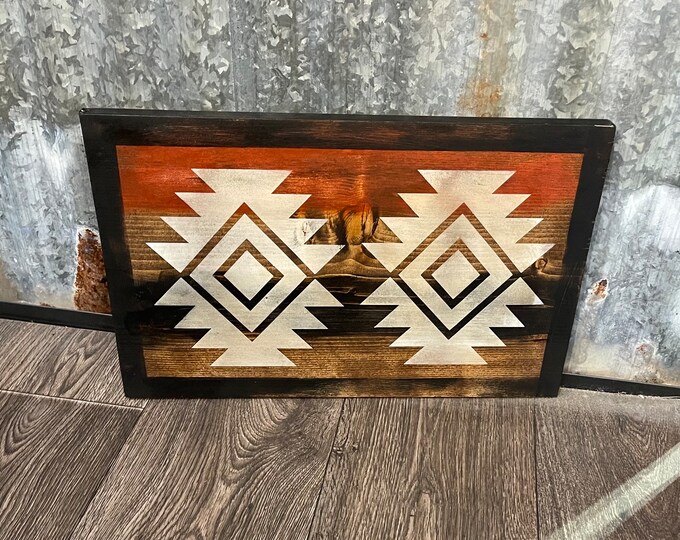 Aztec Wall Art - Etsy