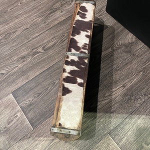 Faux Cowhide Wooden Box / Western Decor / Cow Decor - Etsy