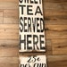 Large Sweet Tea Sign / Sweet Tea Served Here Sign / Farmhouse Sign ...