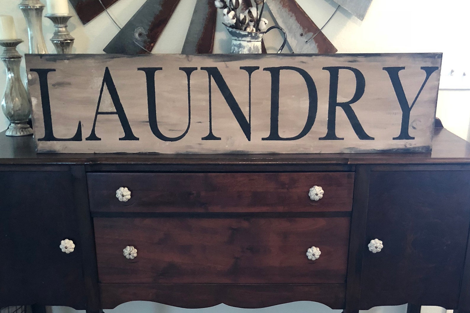 Huge Laundry Sign / Rustic Laundry Sign / Farmhouse Wall Decor - Etsy