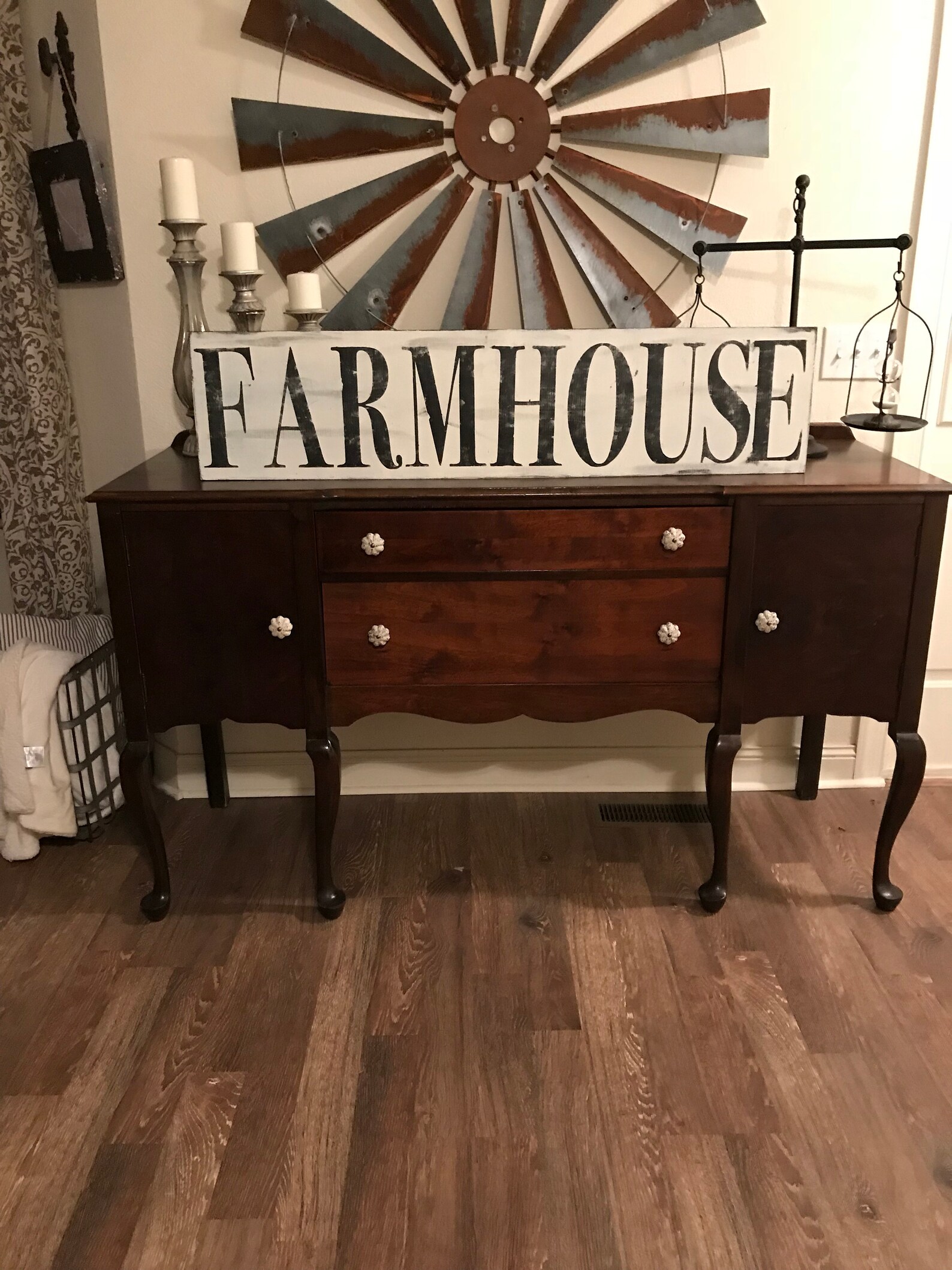 Huge Farmhouse Sign / Farmhouse Wall Decor / Distressed - Etsy