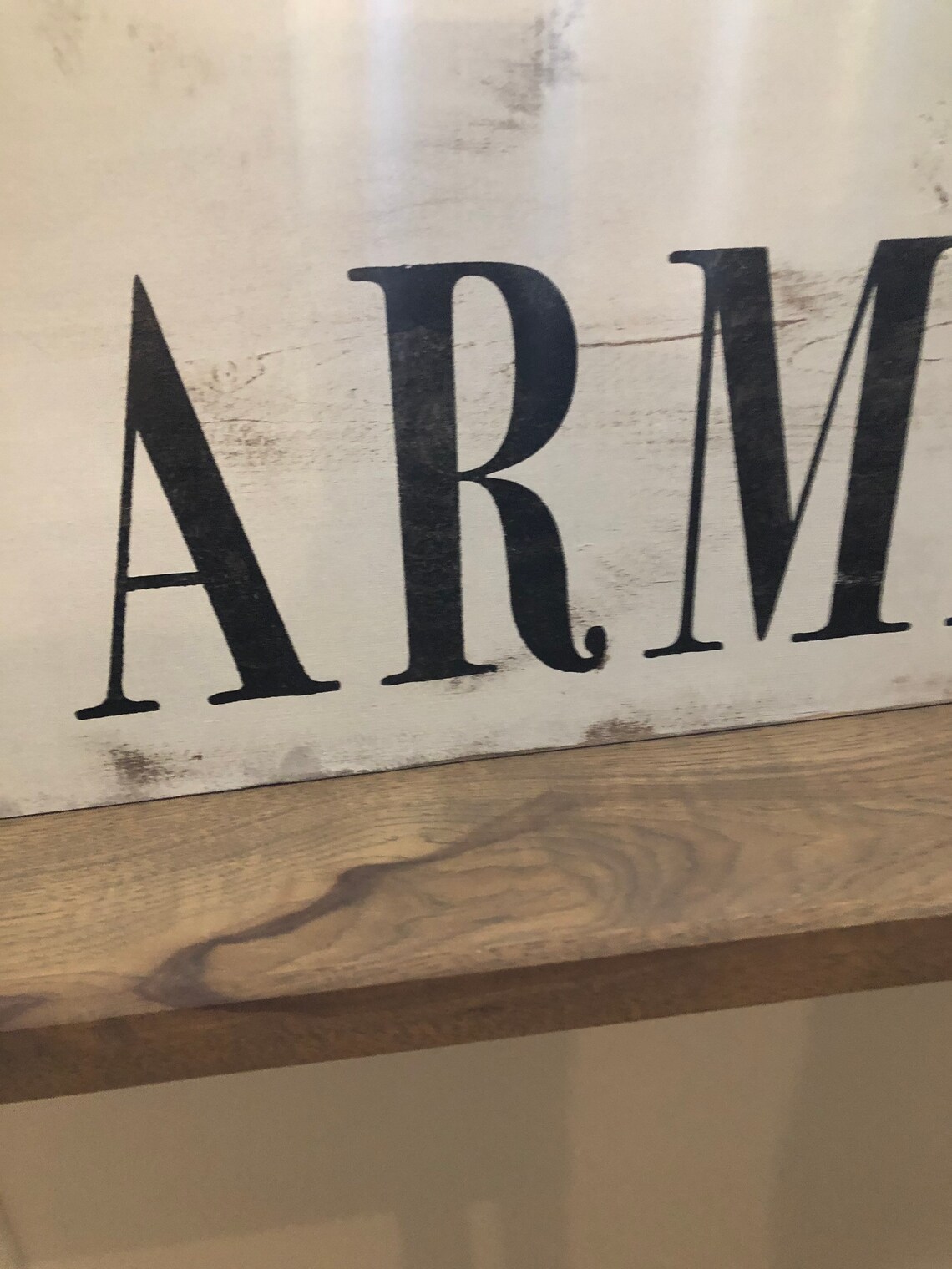 Huge Farmhouse Sign / Farmhouse Wall Decor / Distressed - Etsy