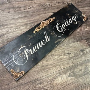 Farmhouse Sign / French Farm and Cottage Sign / Rustic Farmhouse Sign ...
