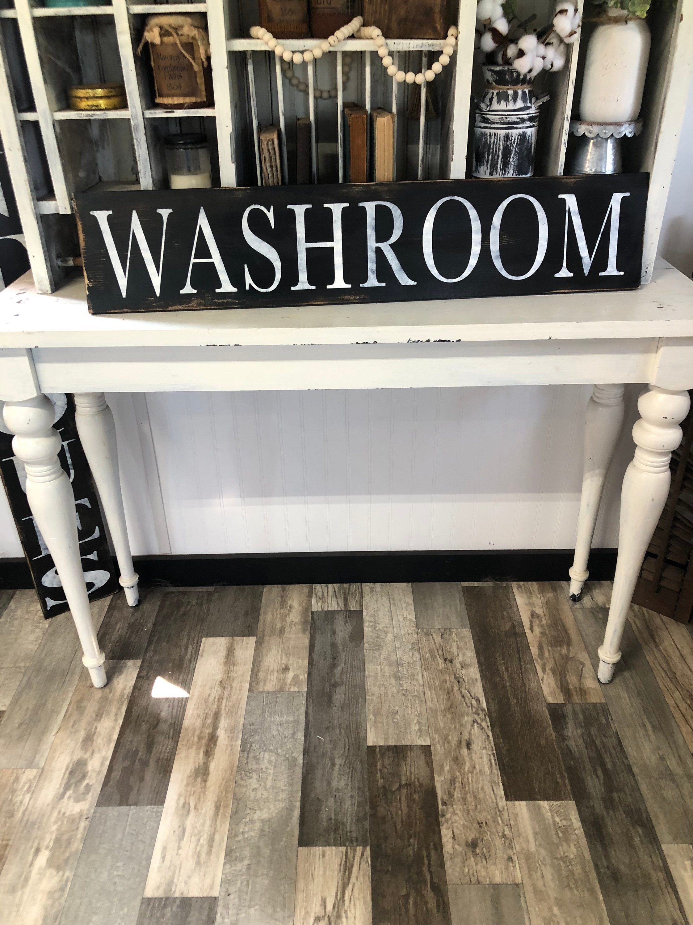 Washroom sign / Laundry sign / rustic laundry sign / wash and | Etsy