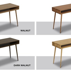 Scandinavian Mid Century Modern Study Desk - Etsy