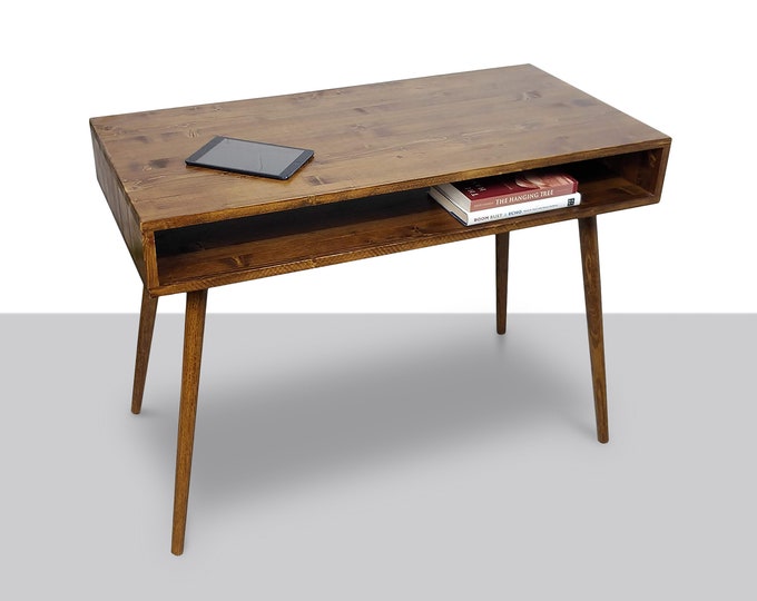 Scandinavian Mid Century Modern Study Desk - Etsy