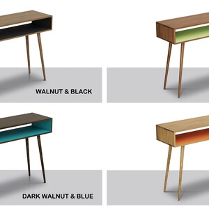 Scandinavian Entryway Console, Minimalist Entryway Table - Etsy