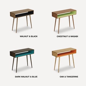 Scandinavian Entryway Console, Minimalist Entryway Table - Etsy