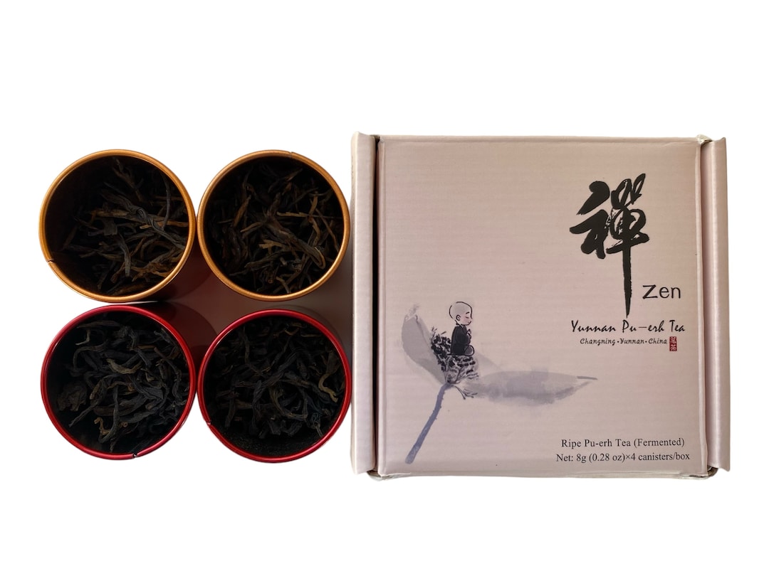 Yunnan Chang Ning Black Tea/ Dian Hong Ripe Aged Pu-erh Tea (fermented ...