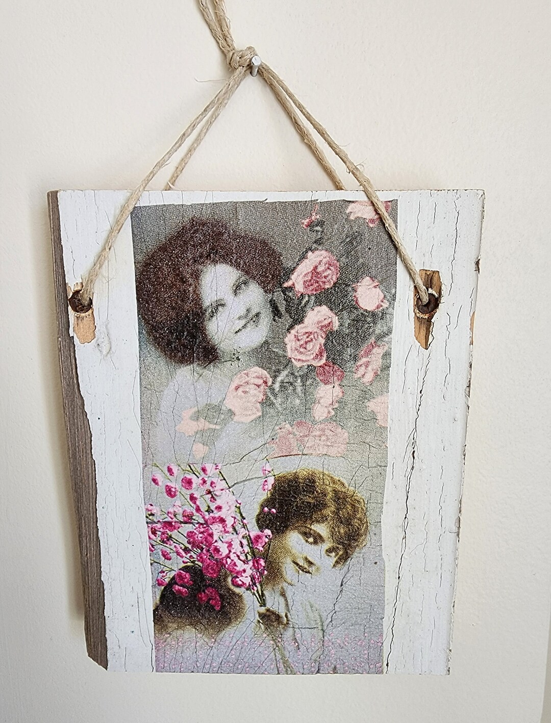 Decoupage Art Wall Decoration - Etsy