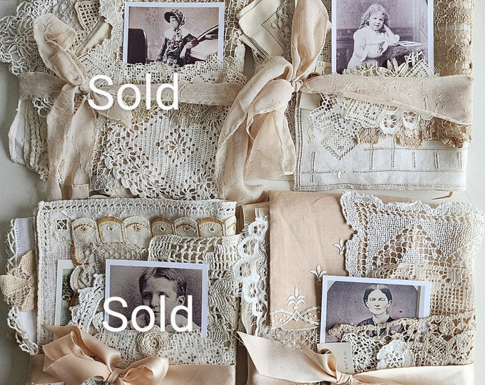 Natural Color Linen Craft Bundle - Etsy