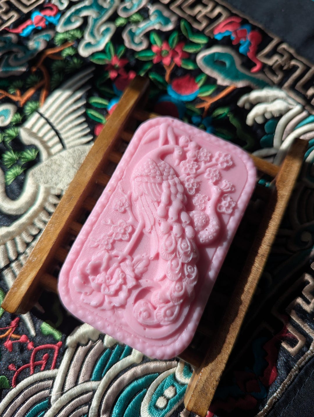 Shea Butter Bar in Peacock Mold - Etsy