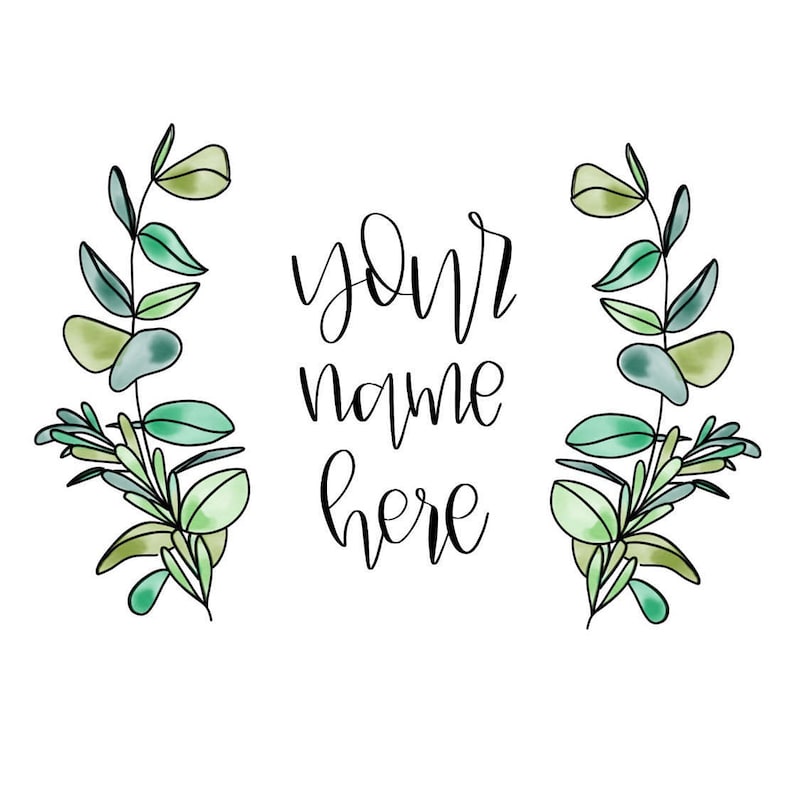 Digital Calligraphy - Etsy