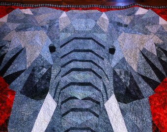 Elephant quilt | Etsy