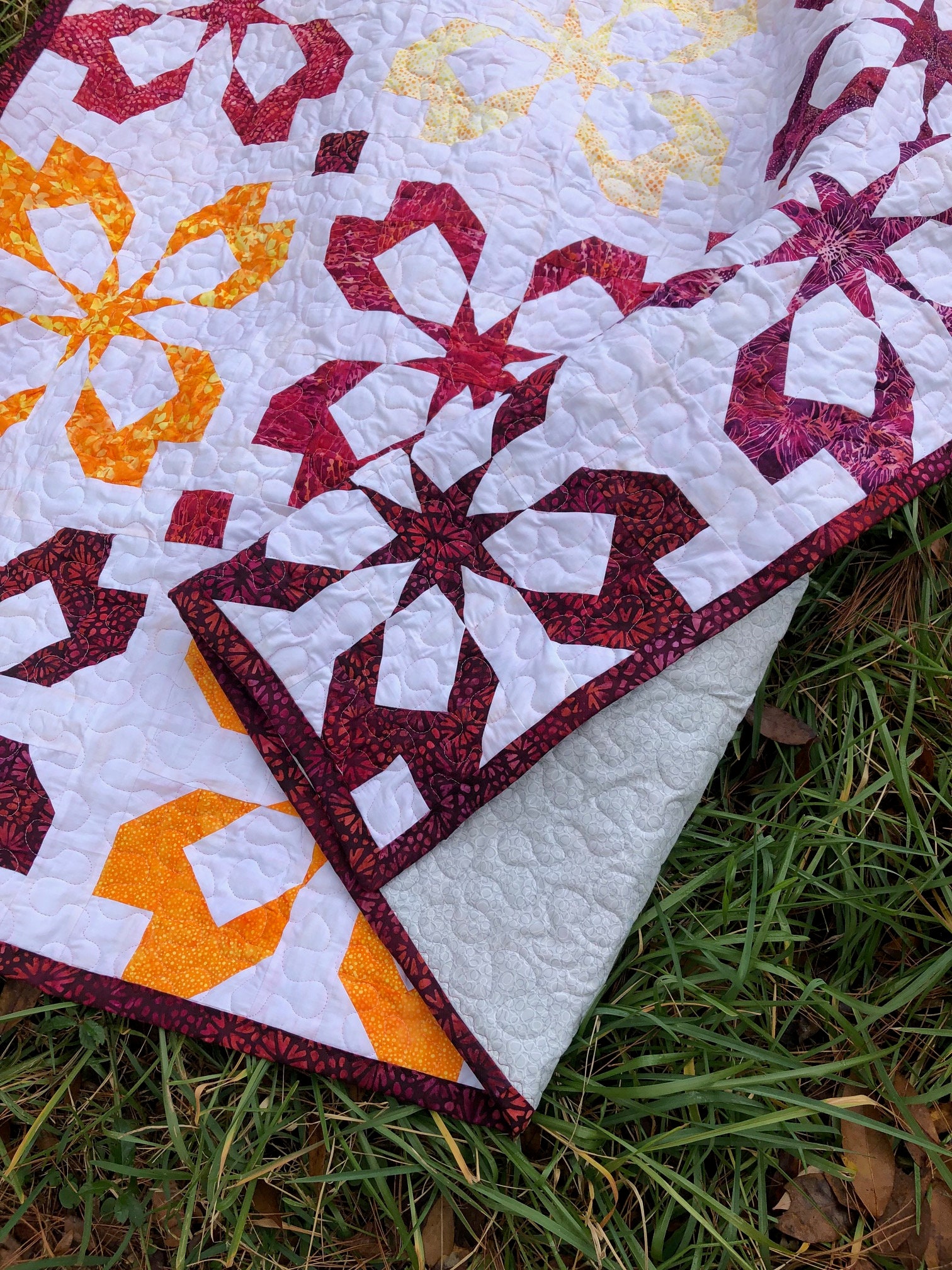 Flutter Quilt 60x60 - Etsy