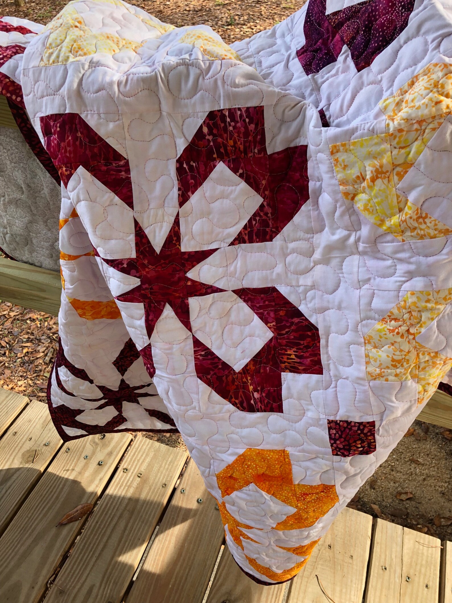 Flutter Quilt 60x60 - Etsy