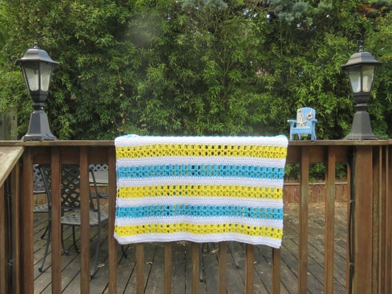 Crochet Pattern Beach Blanket Summer Afghan Ocean Kiss Beach | Etsy