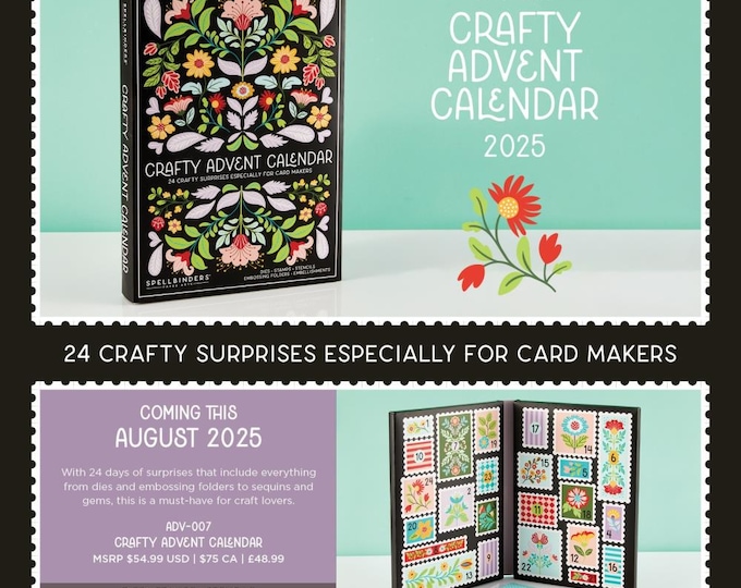 Spellbinders Crafty Advent Calendar 2025 - Etsy