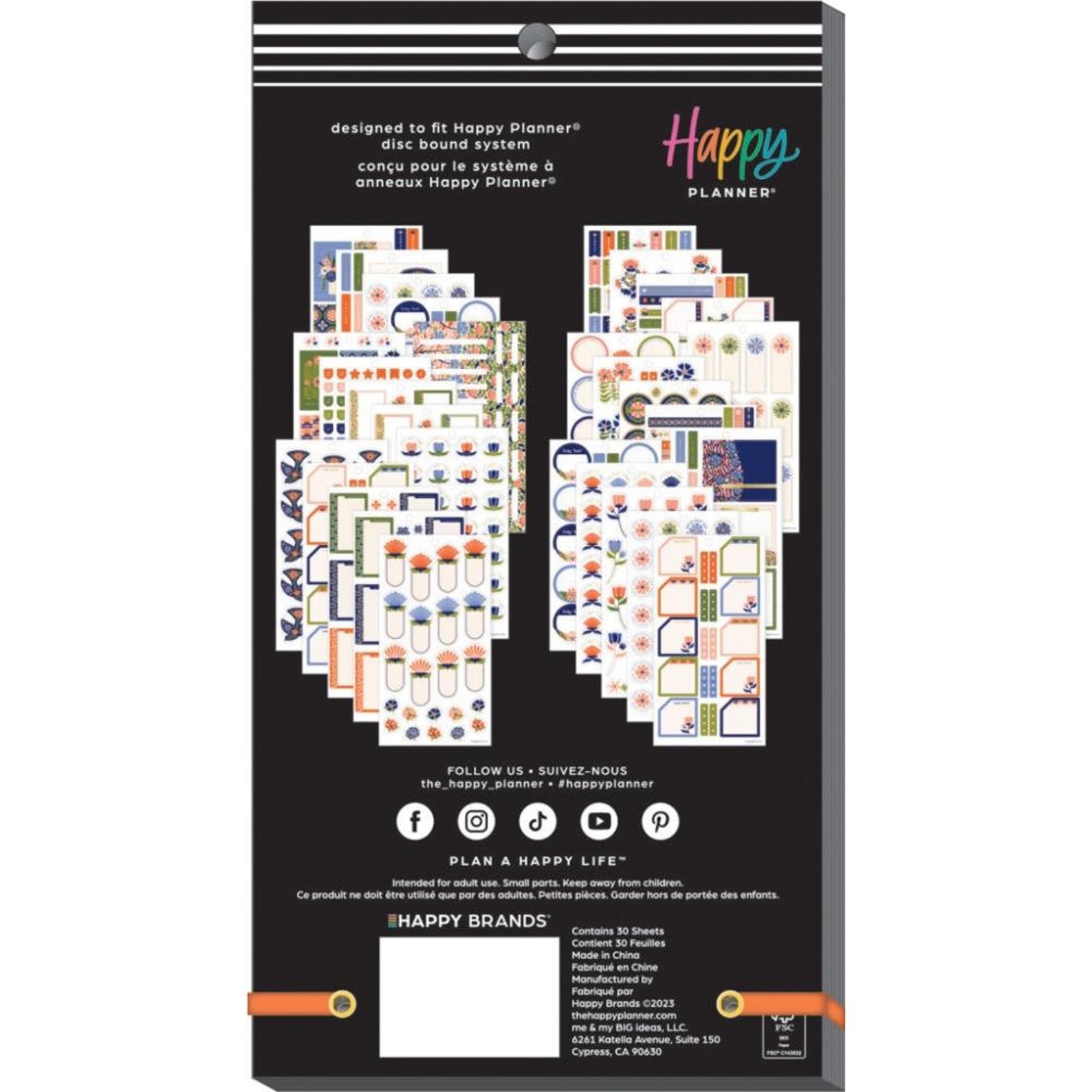 Folk & Feather Value Pack Stickers - Happy Planner Stickers 784 Pieces ...