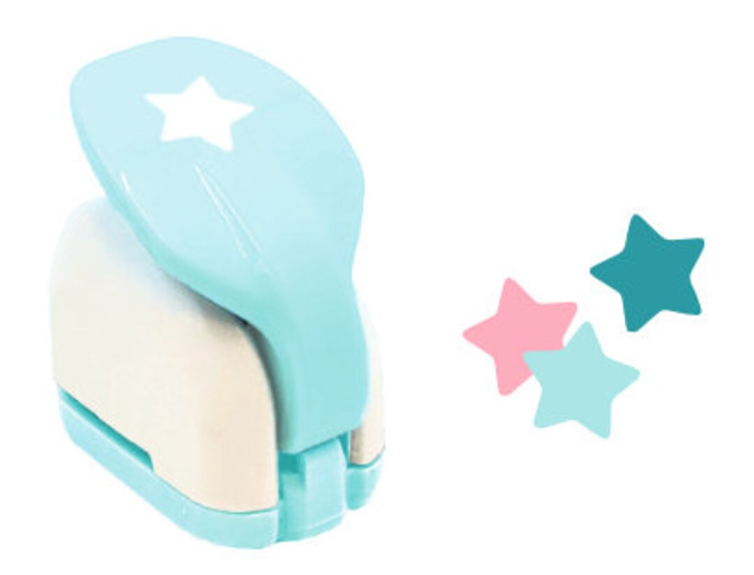 We R Memory Mini Confetti Punch - Flower or Star 0.375" Shapes - Etsy