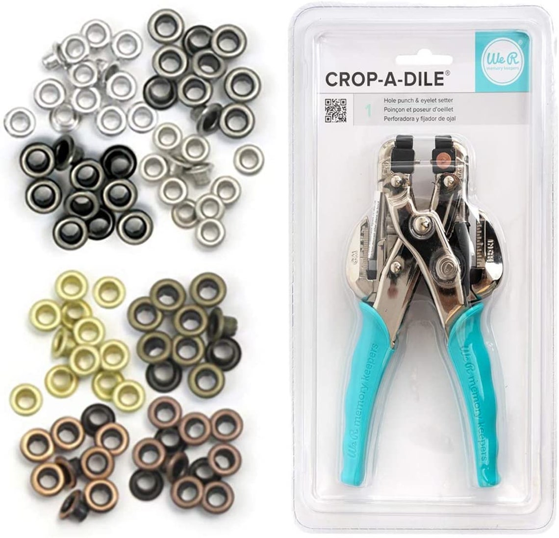 Crop-a-dile Hole Punch & Eyelet Setter - WRMK - Eyelets Not Included - Etsy