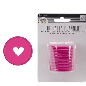 Large Plastic Happy Planner Expander Discs 9 per Pack - Etsy