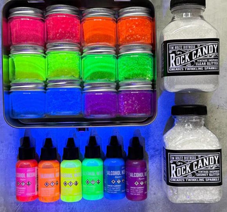 Tim Holtz Distress Rock Candy and Rock Candy Chunky Special Edition ...