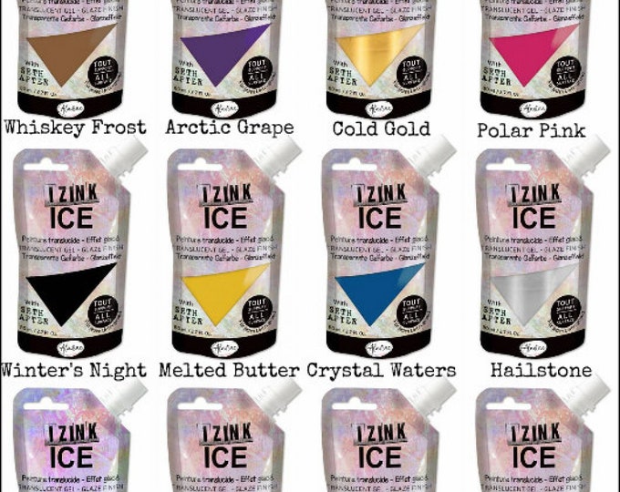 IZINK Ice Paint Translucent Paint 80ml Aladine - Etsy