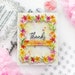 Pinkfresh Studio Cover Plate Die Floral Grid - Etsy