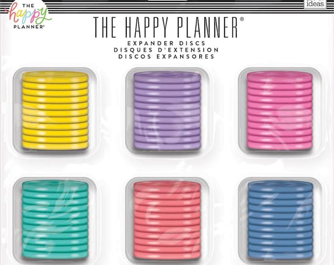 Choice of Expander Discs Value Pack Happy Planner - Etsy