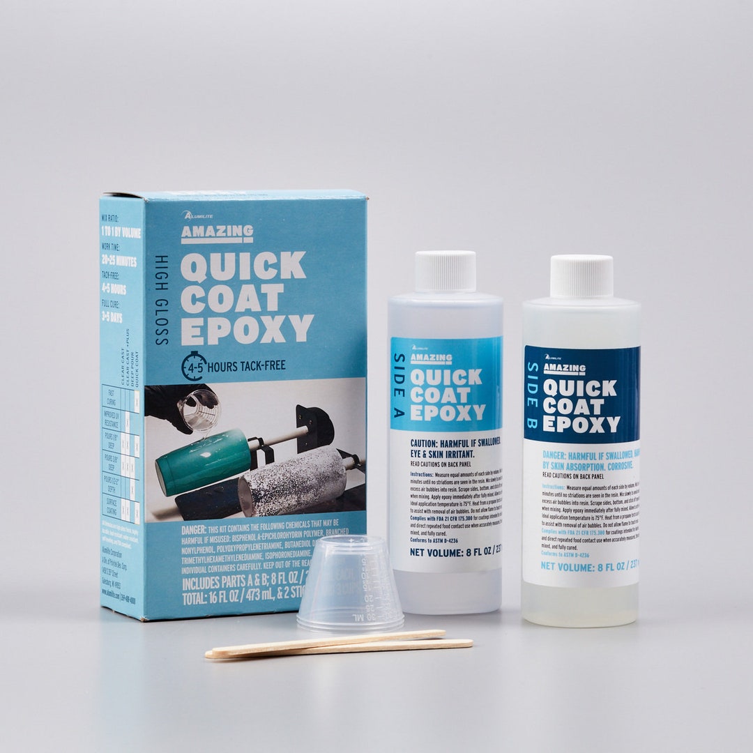 Amazing Quick Coat 16oz or 32oz - 4-5 Hours Tack-free - Etsy