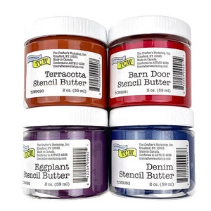 Crafter's Workshop Stencil Butter 2oz - New Colors!! - Etsy