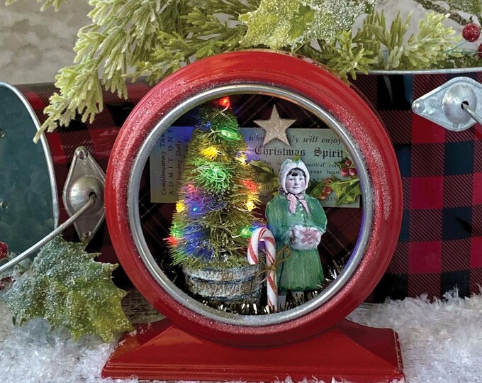 Tim Holtz Idea-ology Curio Clock - Glossy Red -christmas - TH94282 - Etsy