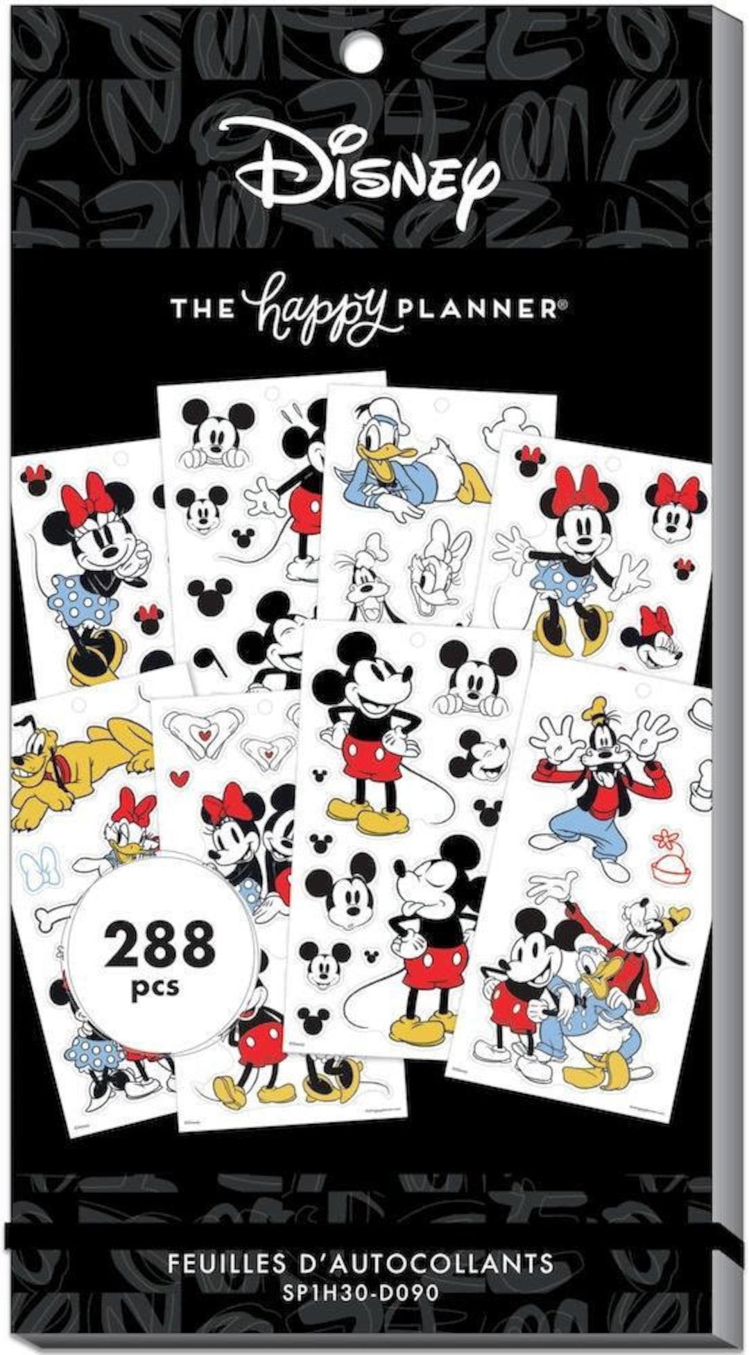 Disney © Value Pack Stickers - Large Mickey Mouse and Minnie Mouse 288 ...