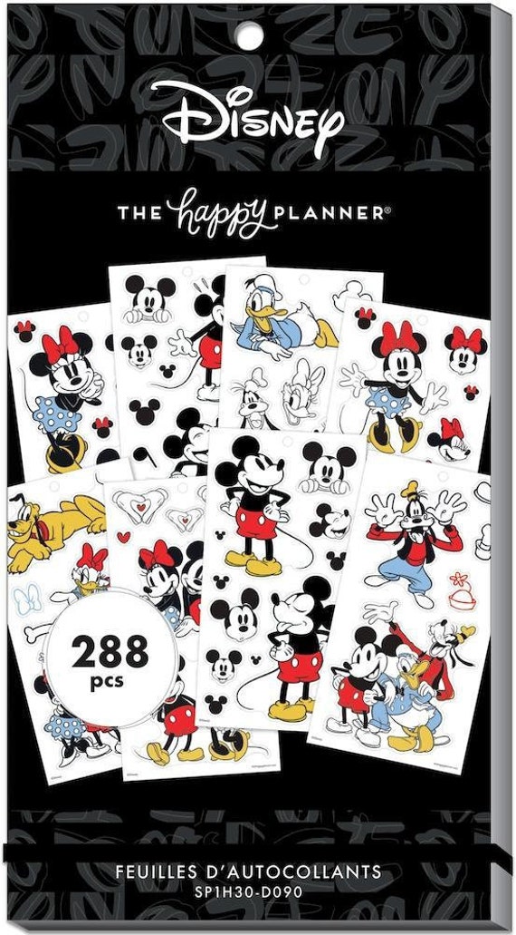 Disney © Value Pack Stickers Large Mickey Mouse and Minnie | Etsy