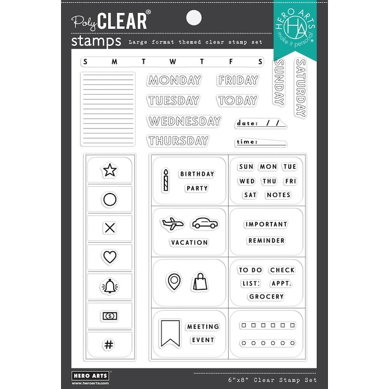 Planner Stamps - Etsy